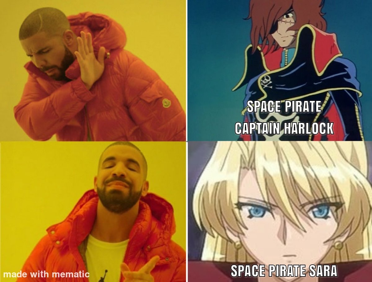 The Degenerate Oppai Enjoyer on Twitter: "Sara is best Space Pirate😁 (Again, didn't make this meme)"