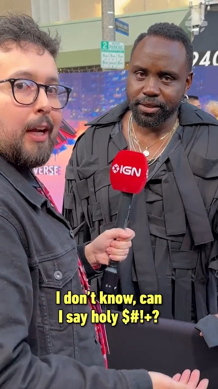 IGN on Twitter: "Brian Tyree Henry is amazing. #AcrossTheSpiderVerse https://t.co/amNtXAeSmB ...