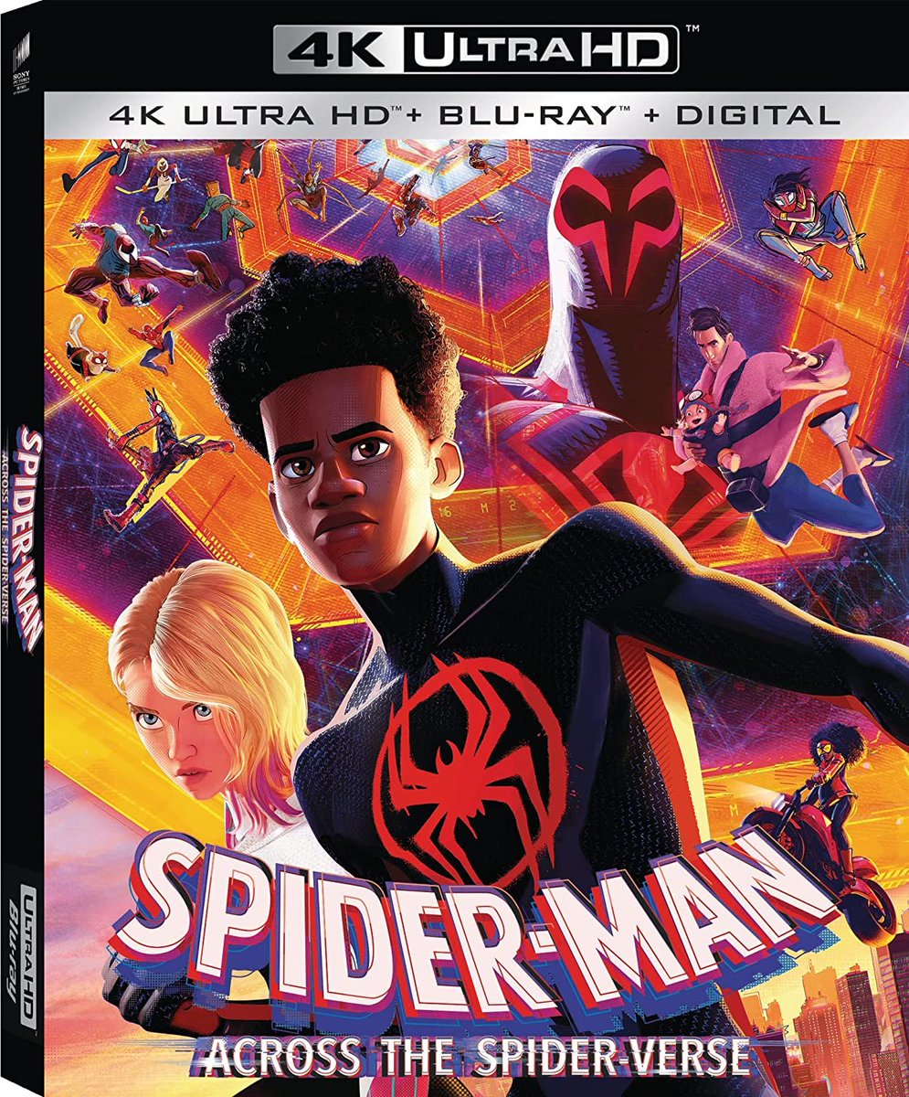 THE ART OF VIDEO GAMES on Twitter: "Spider-Man: Across the Spider-Verse 4K Ultra HD available ...