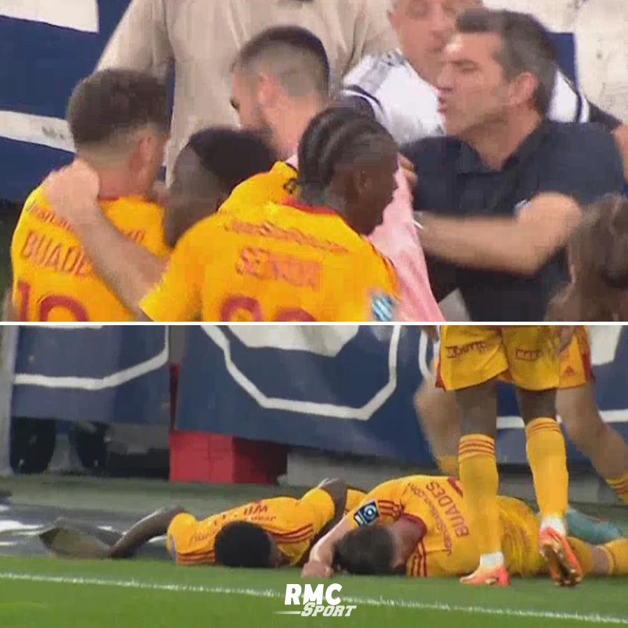 Rmc Sport On Twitter 😳 Un Fan Des Girondins A Bousculé Le Buteur