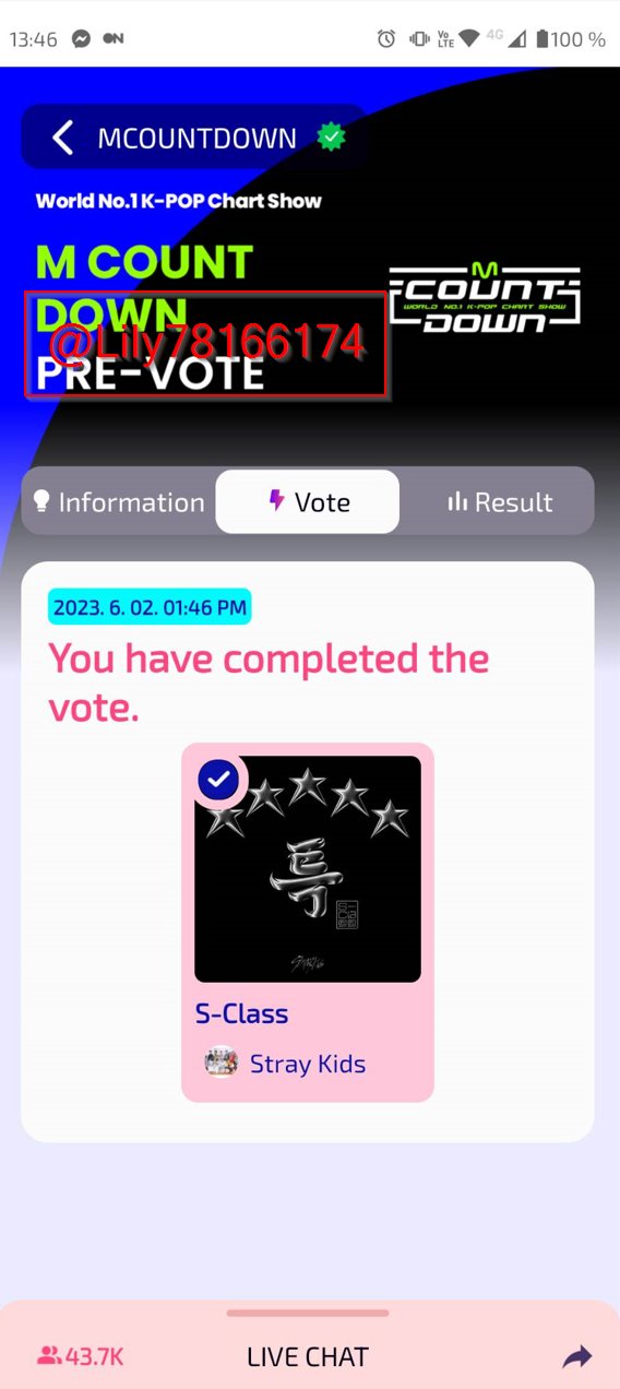 Stray Kids Global on Twitter: "[MNET+] Vote for #S_Class “특” on the Mnet Plus app for M ...