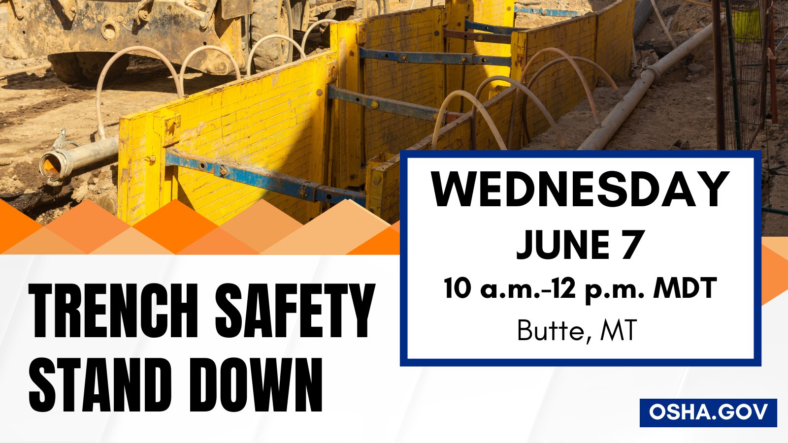 OSHA_DOL on Twitter: "📅 Join OSHA and our cooperative partners in Butte, Montana, for a free on ...