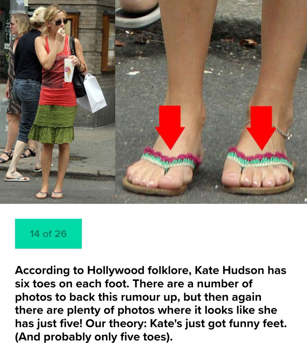 Ellen Pompeo Has Six Toes