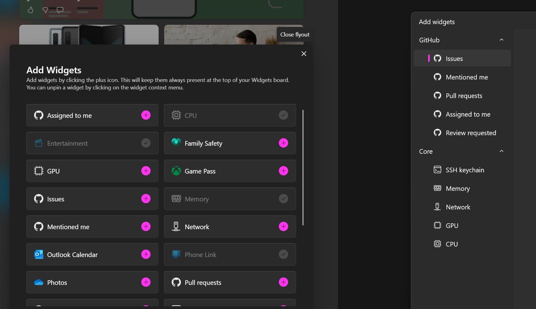 Xeno 🐈‍⬛ on Twitter: "@MeikTranel It is! Widgets that are bundled with dev home can also be used ...