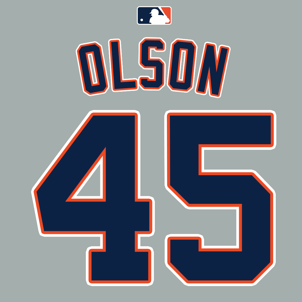 MLB Jersey Numbers on Twitter: "RHP Reese Olson (@Reese_Olson1) will wear number 45. Last worn ...