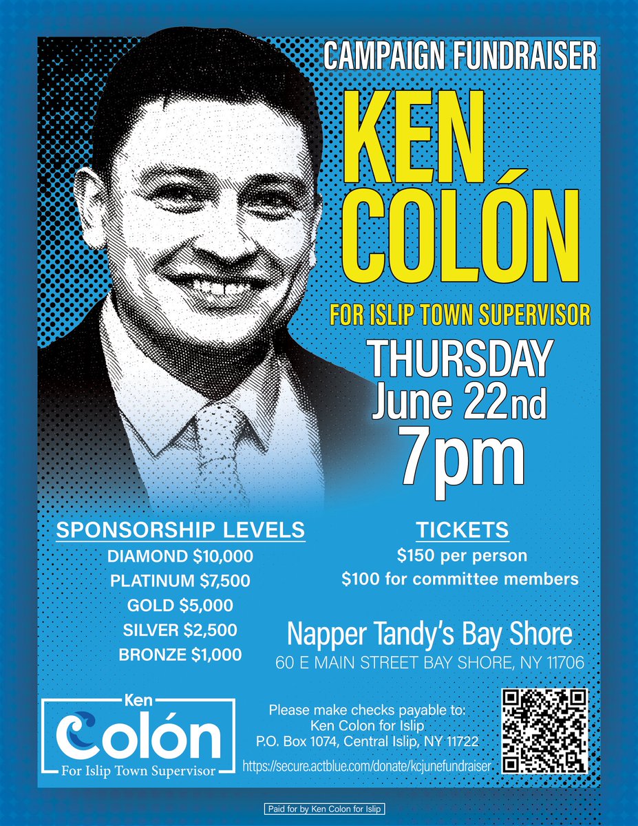 Islip Town Democrats on Twitter: "Join us in support of Ken Colon for Islip Town Supervisor on ...