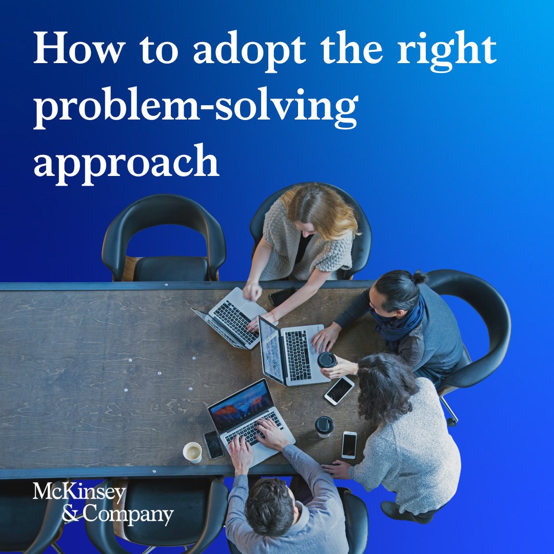 McKinsey Company On Twitter You ve Defined Your Problem And Ensured mckinsey-company-on-twitter-you-ve-defined-your-problem-and-ensured