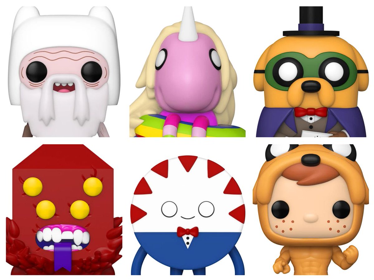 Funko POP News ! on Twitter: "OOB Glams with the new Adventure Time Funko POPs! Loving the ...