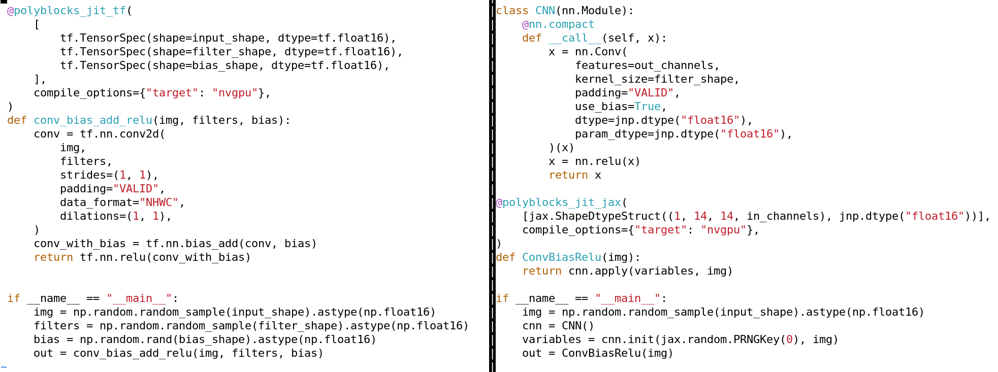 Uday Bondhugula On Twitter Polyblocks Is A Compiler Engine Whether You Use Tensorflow Or Jax 1190