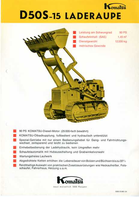 建設機械化ライブラリー on Twitter: "KOMATSU D50S-3 LADERAUPE｜建設機械化ライブラリー @CM_BLib #note https://t.co ...