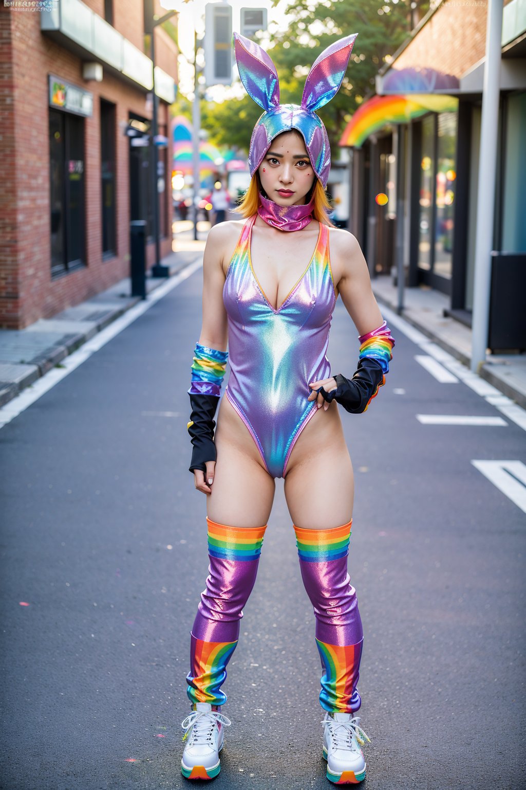 Nachi🌈フェチ入門AI美女画像 | AI fetish images on Twitter: "「なに見てんだよ！？」 #AIグラビア #AIart https://t.co ...