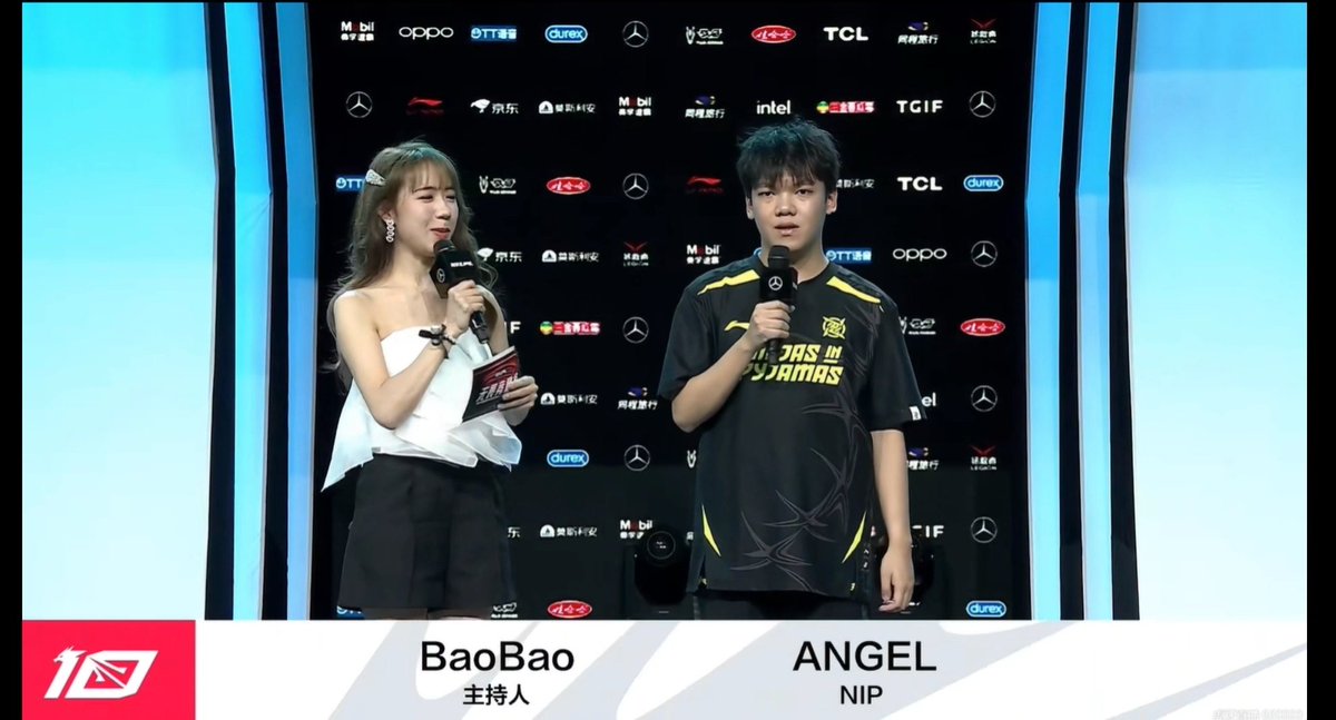 LPL Fanclub on Twitter: "Angel at the post-match interview: "I can adapte here really well, the ...