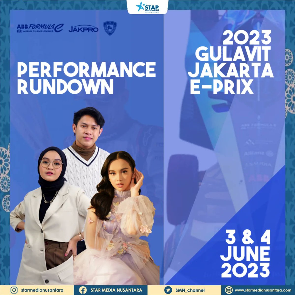 Star Media Nusantara on Twitter: "Wah guys Jakarta E-Prix kali ini bakalan tambah seru banget ...