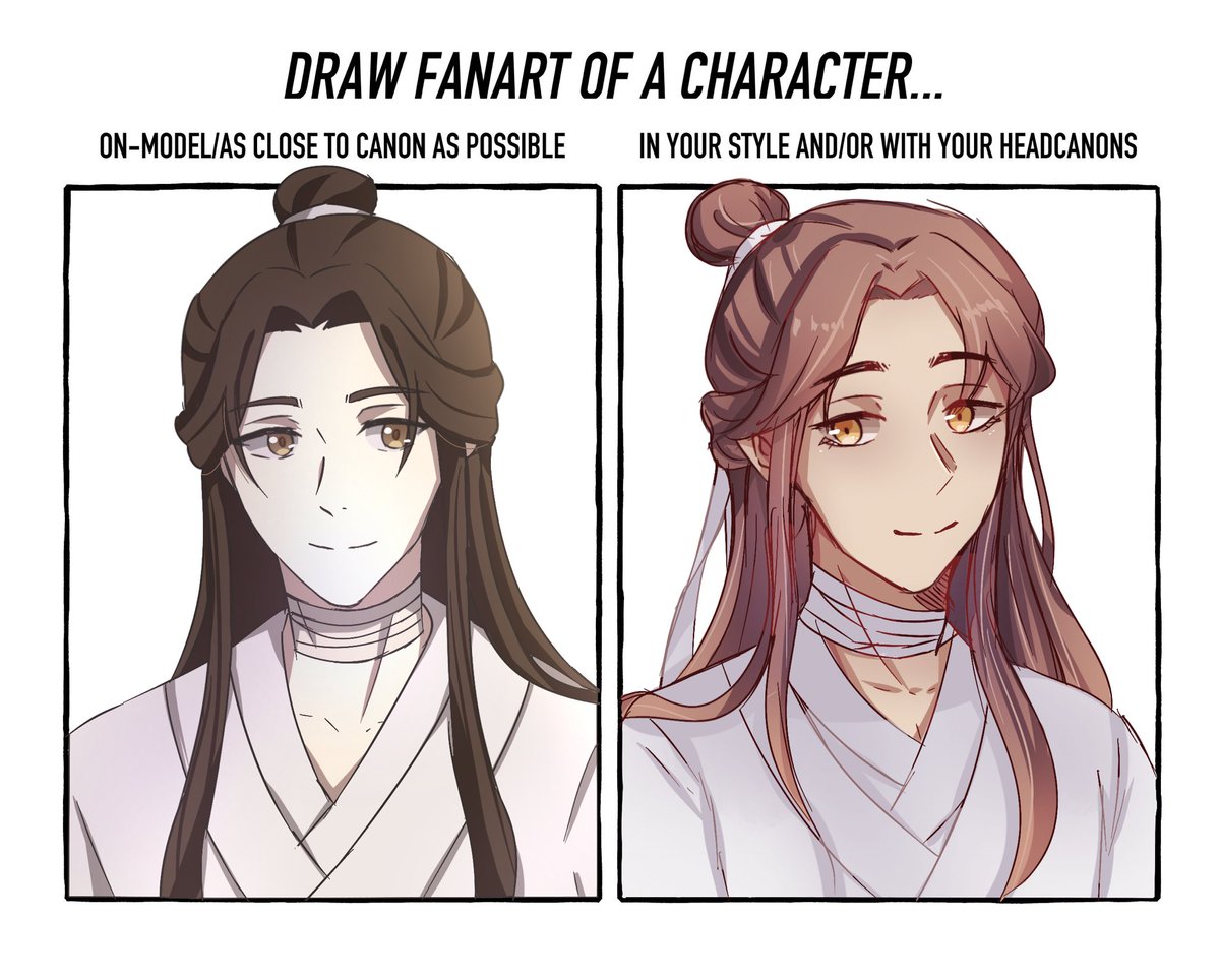 「my princess.. drawing donghua xie lian was actually rly fun」anhi 🪴 s3 ...