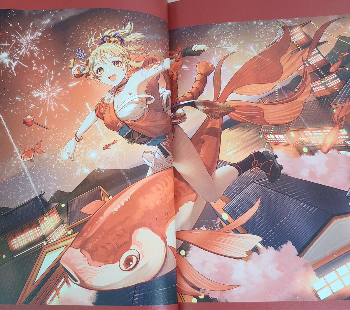 🍤트친소🍤 한국 최강 귀요미 떼잉(~6/4) on Twitter: "에스엠라지(@ SML_smartstore)에서 구매한 중국 작가님의 일러스트집이 왔어요 ...