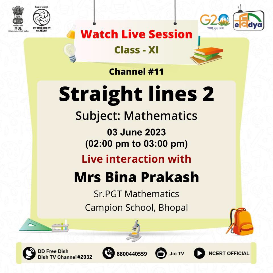 NCERT on Twitter: "Watch live interaction with experts for free and enhance your knowledge ...