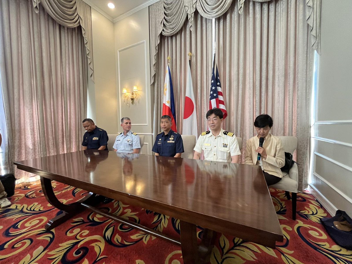 Philippine Coast Guard on Twitter: "ATM: The @coastguardph, @JCG_koho, and @USCG recognize the ...