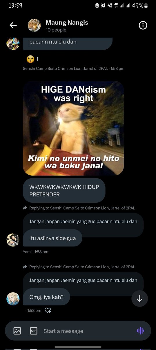 BC on Manito on Twitter: "Harap maklum ya, kami ingin merusuh"