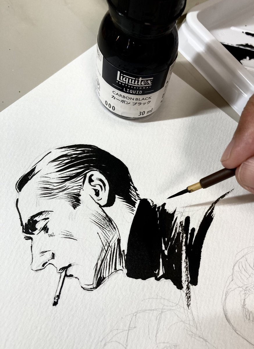 「かつて開いたファン企画ムーンライダーズ ・トリビュート展のフライヤー。」ganpukuの漫画