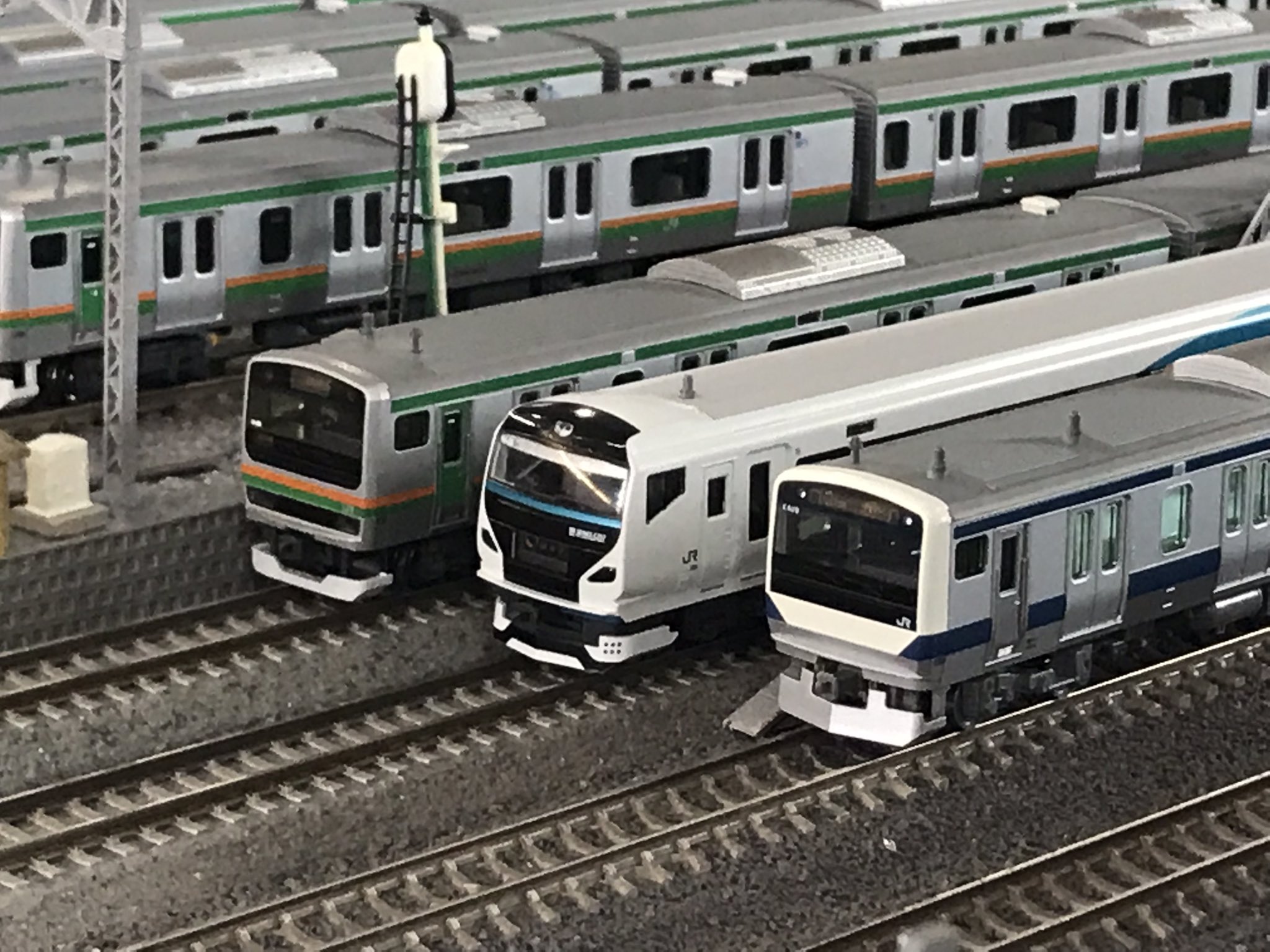 レンタルレイアウトRe-Color on Twitter: "【東京・本店4階】本日ご来店のお客様① E231系やE531系上野東京ラインです！ #リカラー #Re_Color #レンタル ...