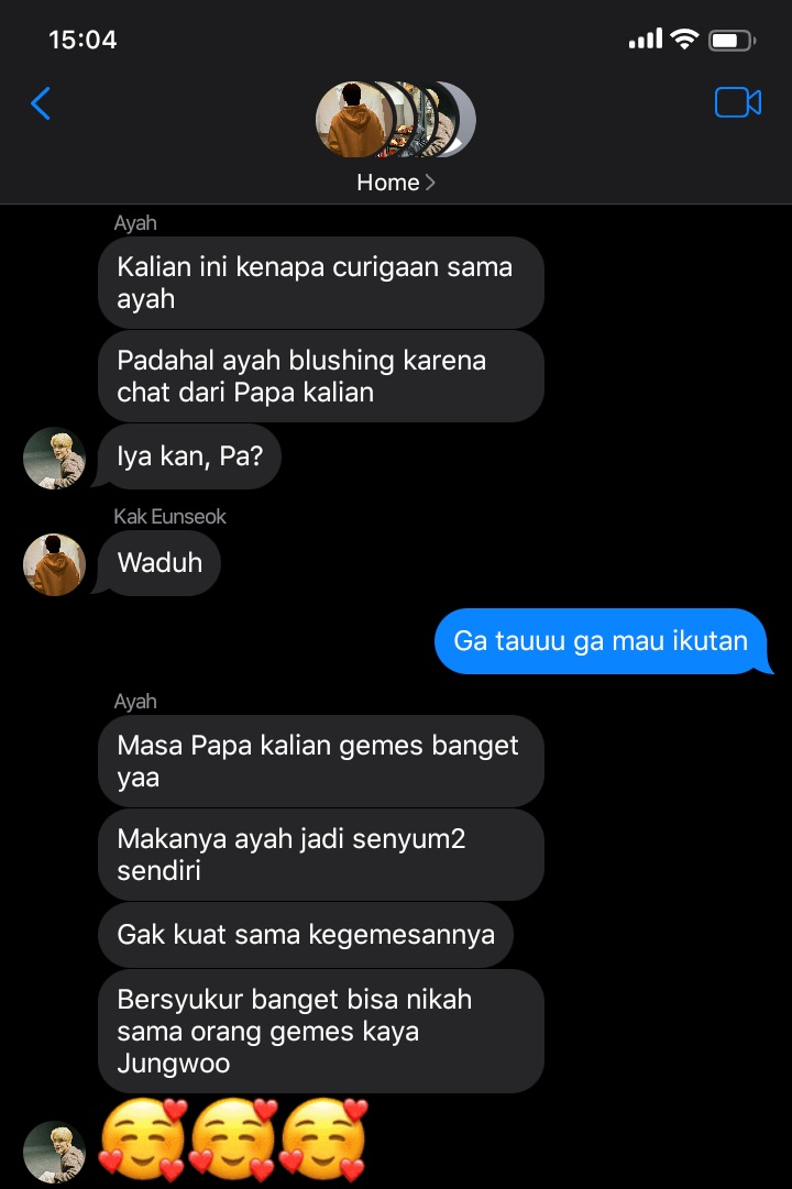 ji on Twitter: "11. Ayah blushing"