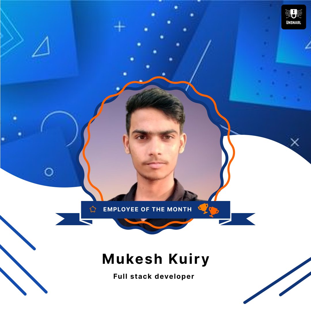 UNSNARL on Twitter: "🌟 Introducing our Employee of the Month! 🏆 We are thrilled to announce our ...