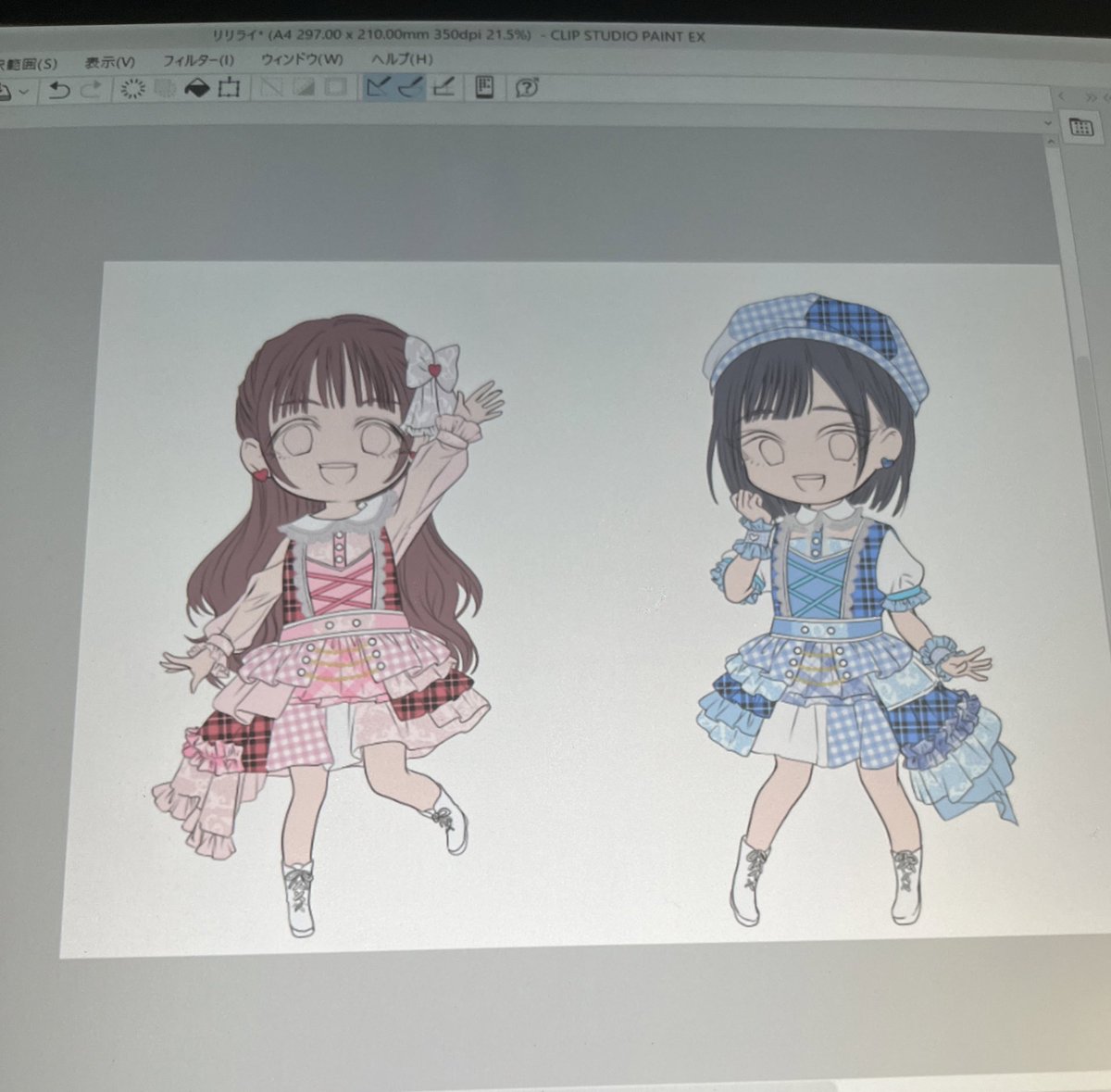 「オチョ描いた 」衣織@COMITIA153に11bの漫画