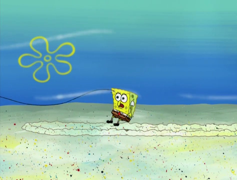 Inside Spongebob Sand