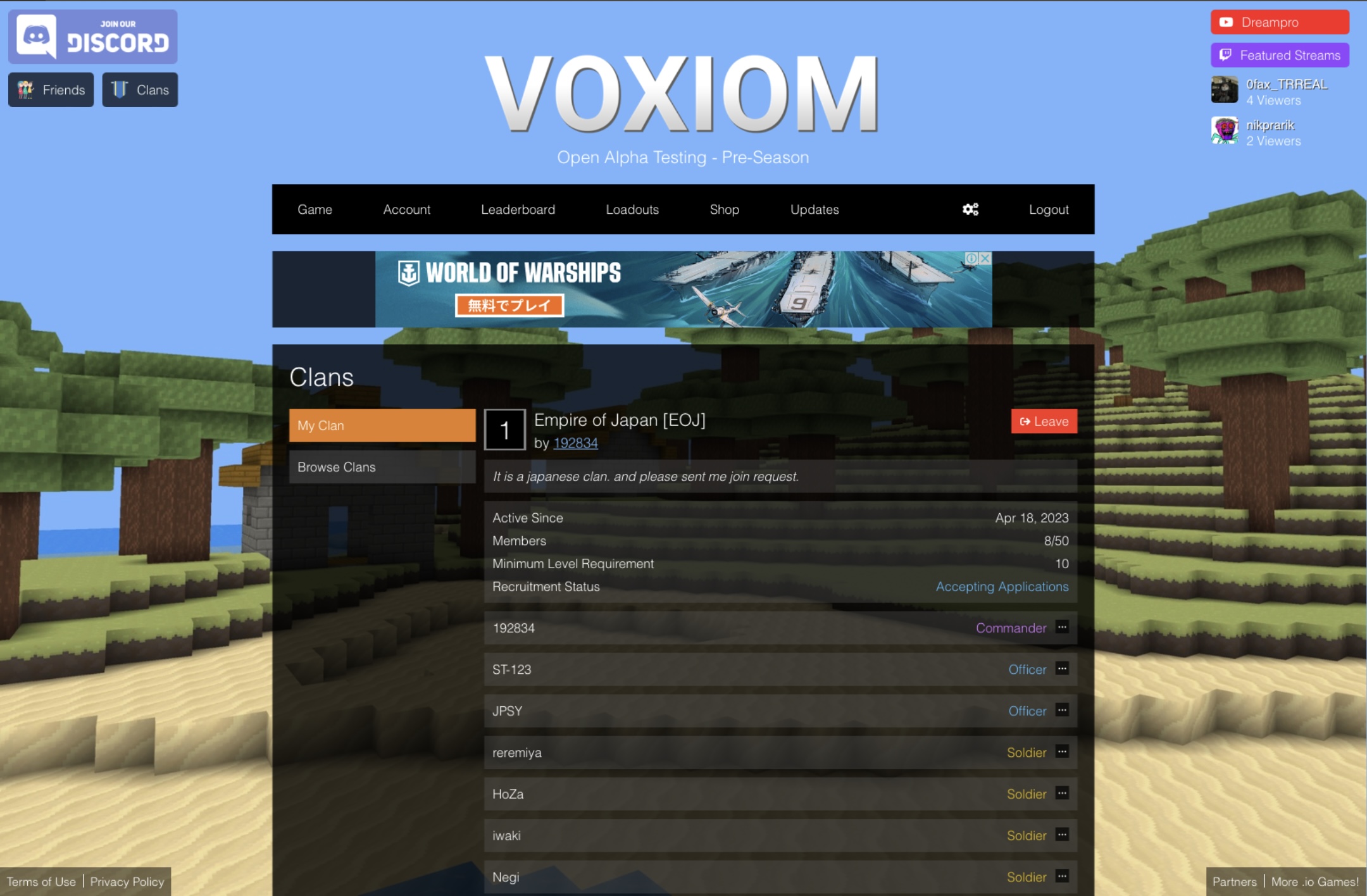 Voxiom Japan (@shizuku_jp035) / Twitter