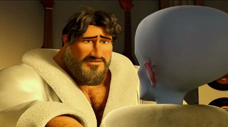 Megamind Metro Man Beard