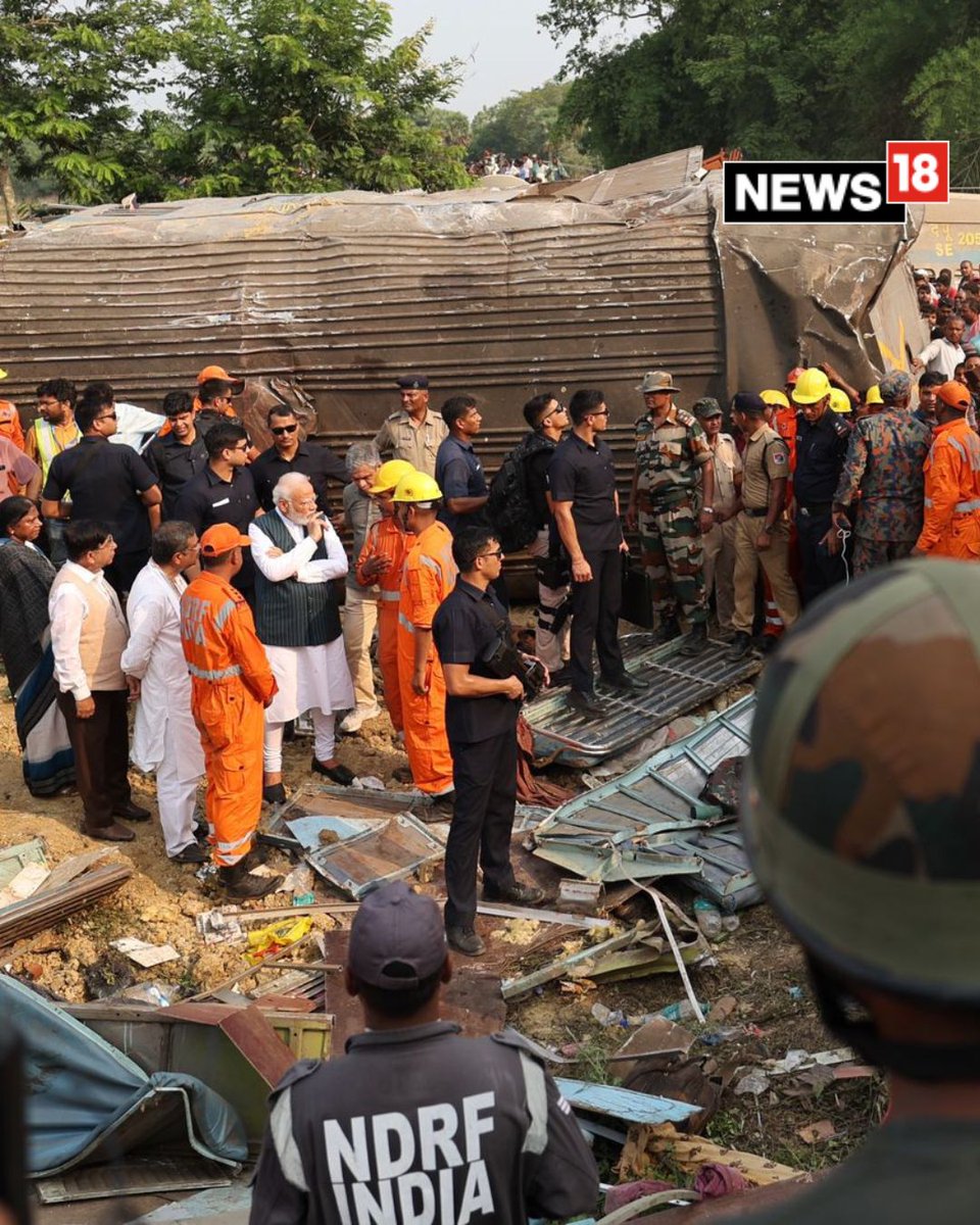 News18 on Twitter: "#OdishaTrainAccident | Prime Minister Narendra Modi ...