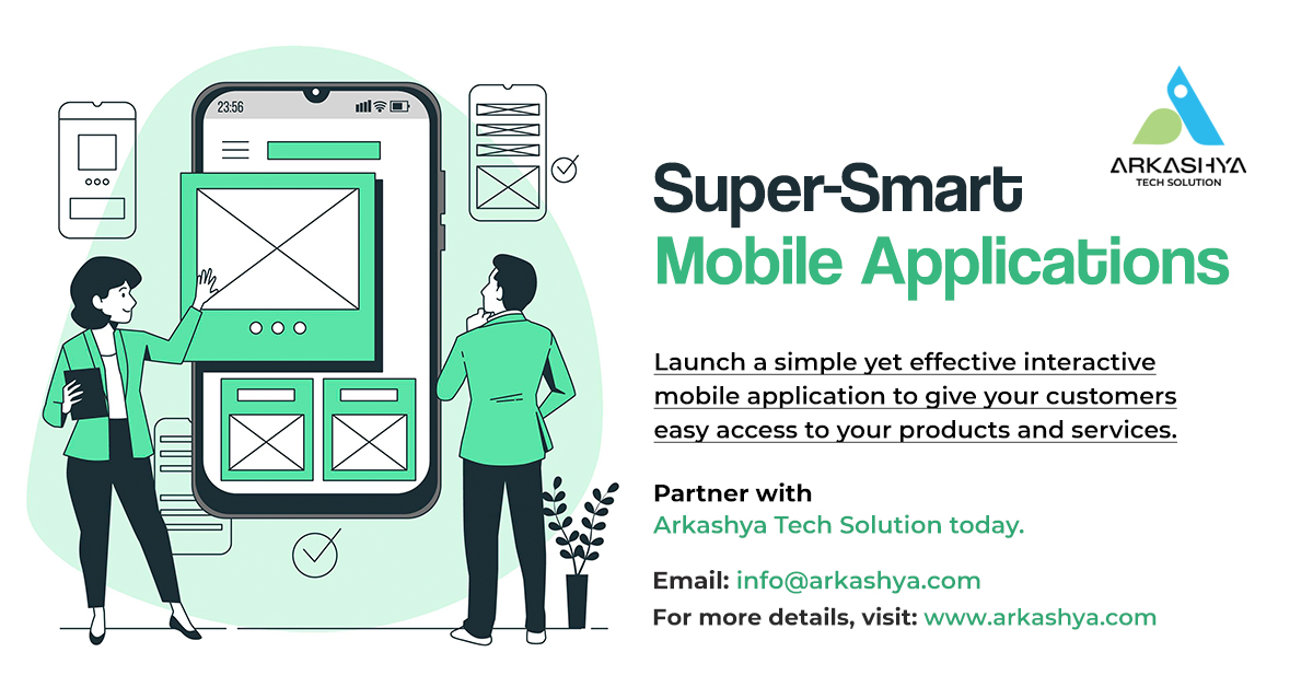 Arkashya Tech Solution Pvt Ltd on Twitter: "Launch a simple yet effective interactive mobile ...