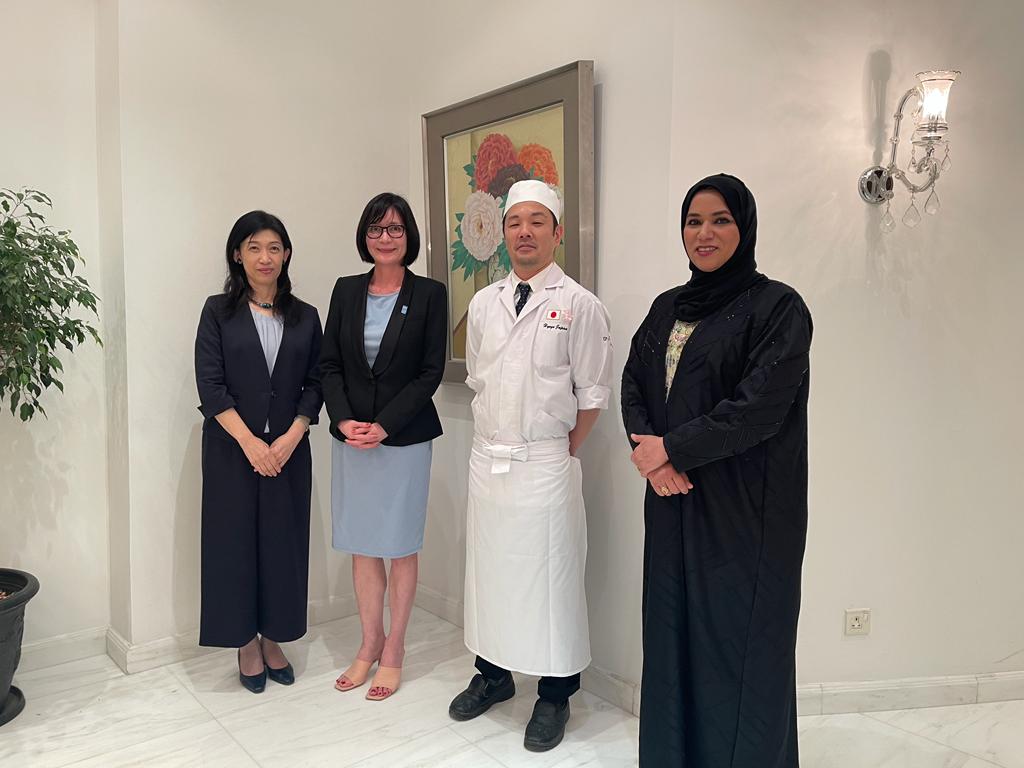 د. مطر حامد النيادي on Twitter: "Ambassador Morino 🇯🇵 and Madam Chie Morino many thanks for your ...