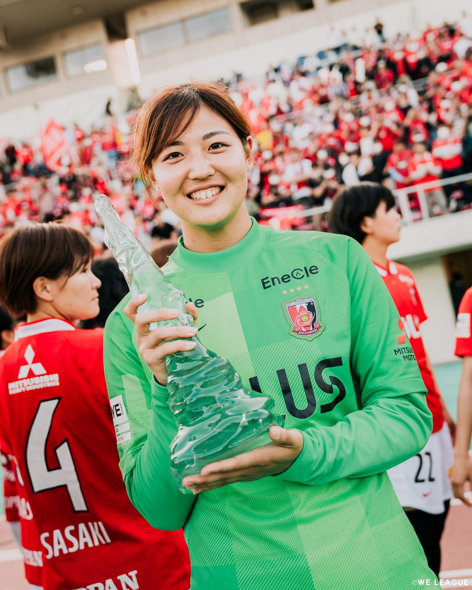 Weリーグ|日本女子プロサッカーリーグ On Twitter 今季の浦和を支え続けた 20歳の守護神🧤🏆♦️ 浦和優勝 福田史織 Yogibo Weリーグ 三菱重工浦和レッズレディース