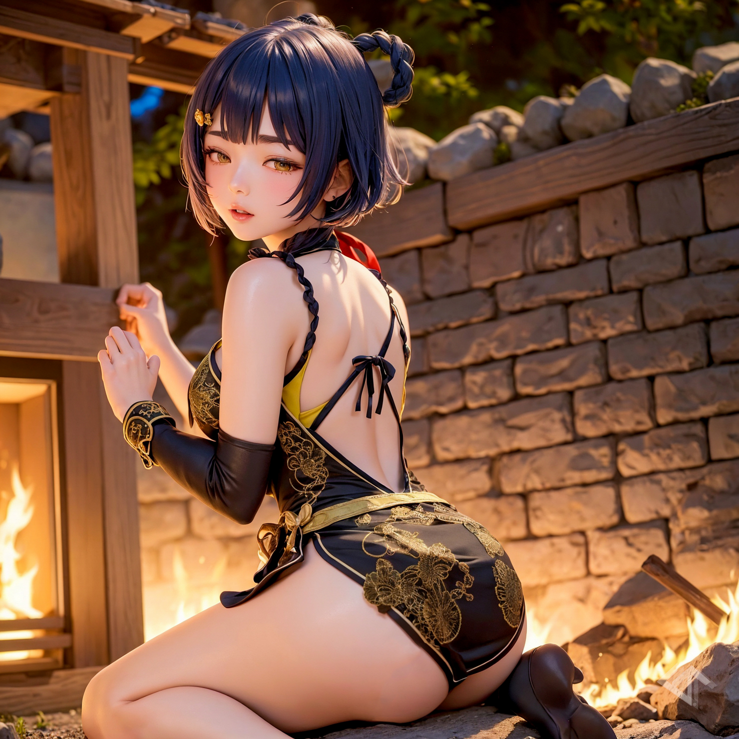 CG.Static on Twitter: "XiangLing (Genshin Impact) 香菱 . . . bonuses and exclusives here: https ...