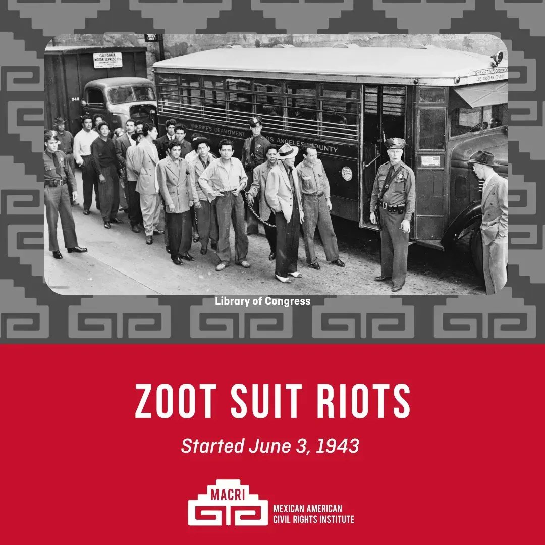 Edmond Ortiz on Twitter: "RT @SomosMACRI: #OTD in 1943 the Zoot Suit ...