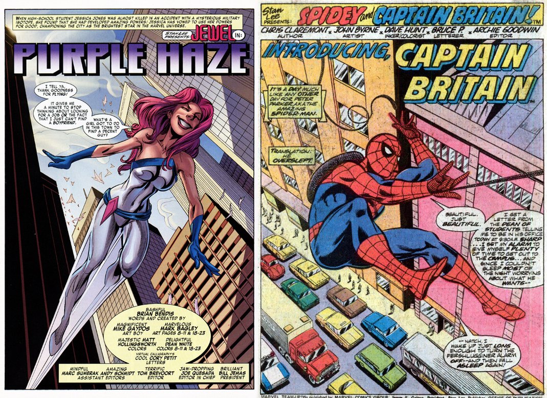 Sequential Scholars on Twitter: "The captions and “Stan Lee Presents” banner also intentionally ...