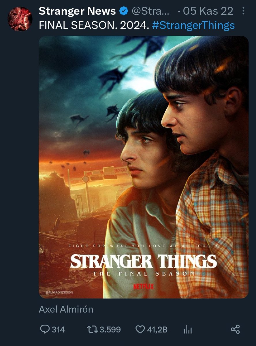 Gᴍᴢ' Mɪʟᴇᴠᴇɴ on Twitter: "I really wonder what that byler artist and this account will do in ...