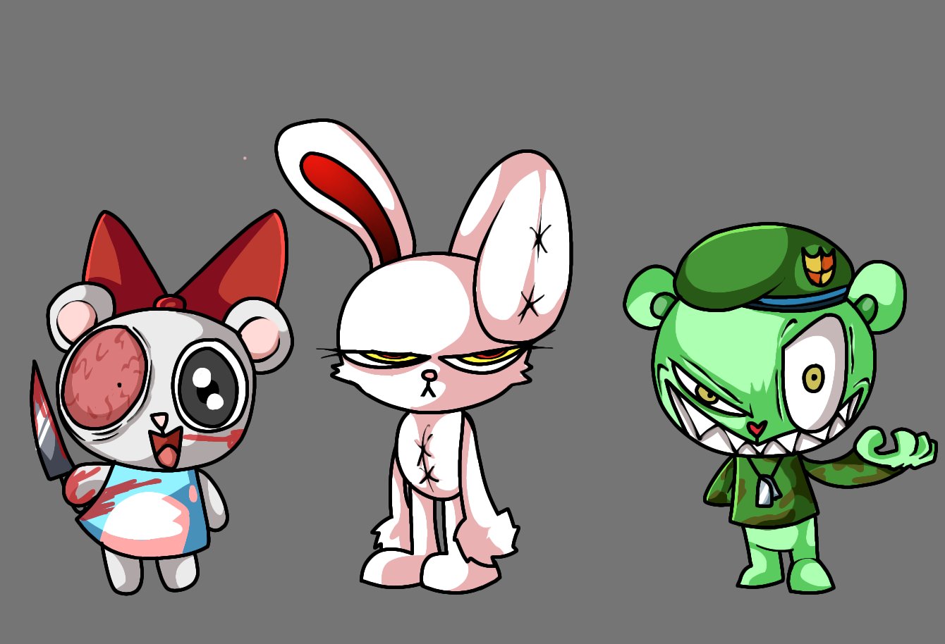 All Happy Tree Friends Characters Names