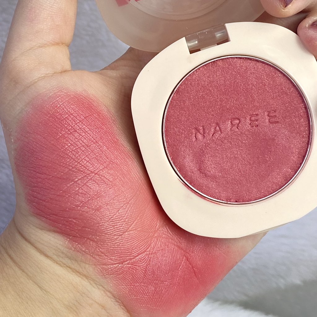 หมวย ꕀ on Twitter: "บลัชออน Naree รุ่นใหม่เบอร์18 เป็นเนื้อครีมทำออกมาได้ดีมากก เนื้อนุ่มเกลี่ย ...