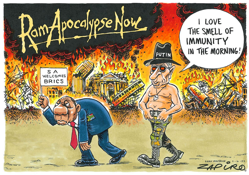 Zapiro Latest Cartoon