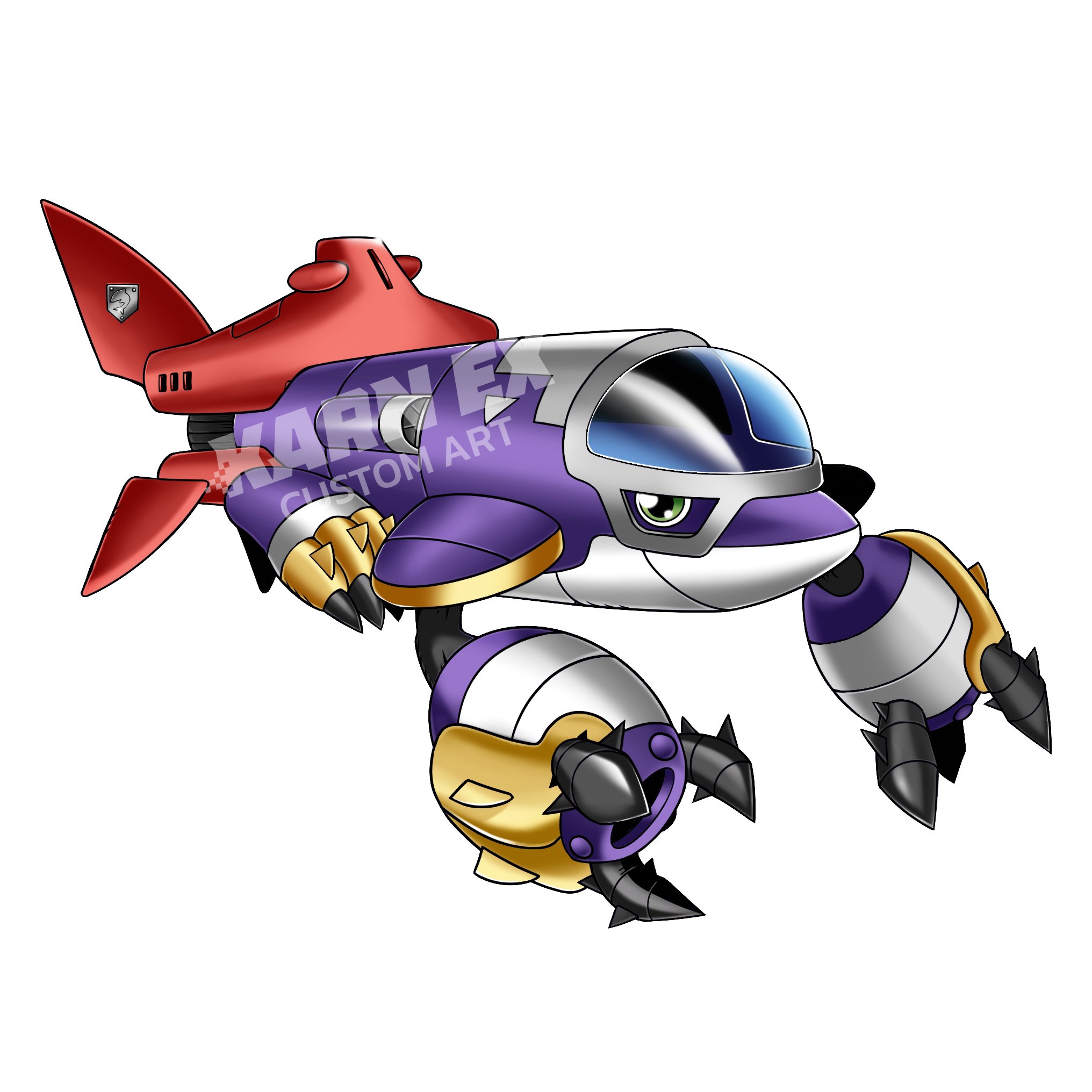 Digimon Submarimon Submarimon
