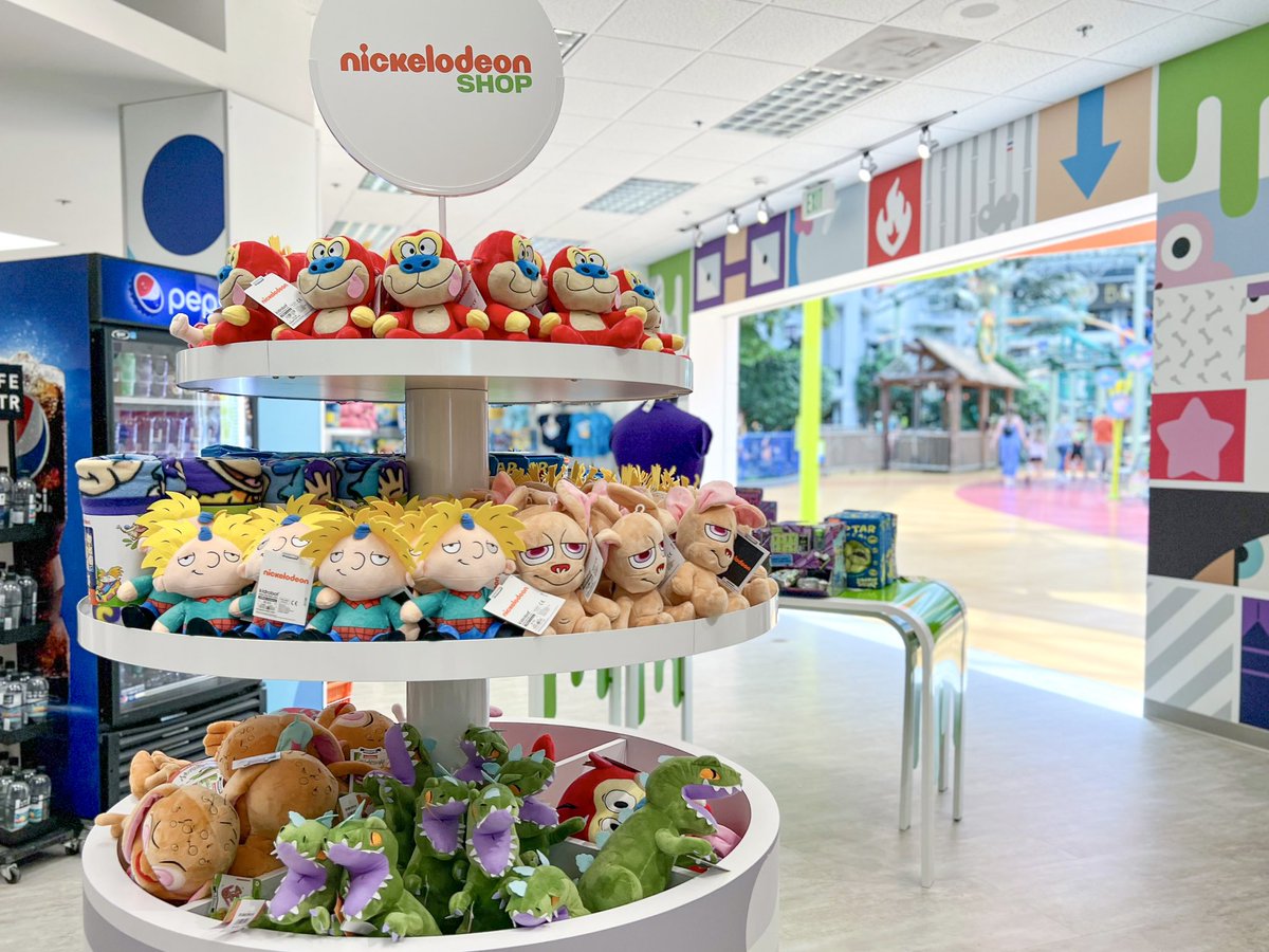 The Nickelodeon Shop is looking 🤩 after a quick refresh! Coast over to ...