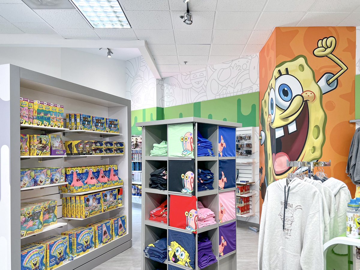 The Nickelodeon Shop is looking 🤩 after a quick refresh! Coast over to ...