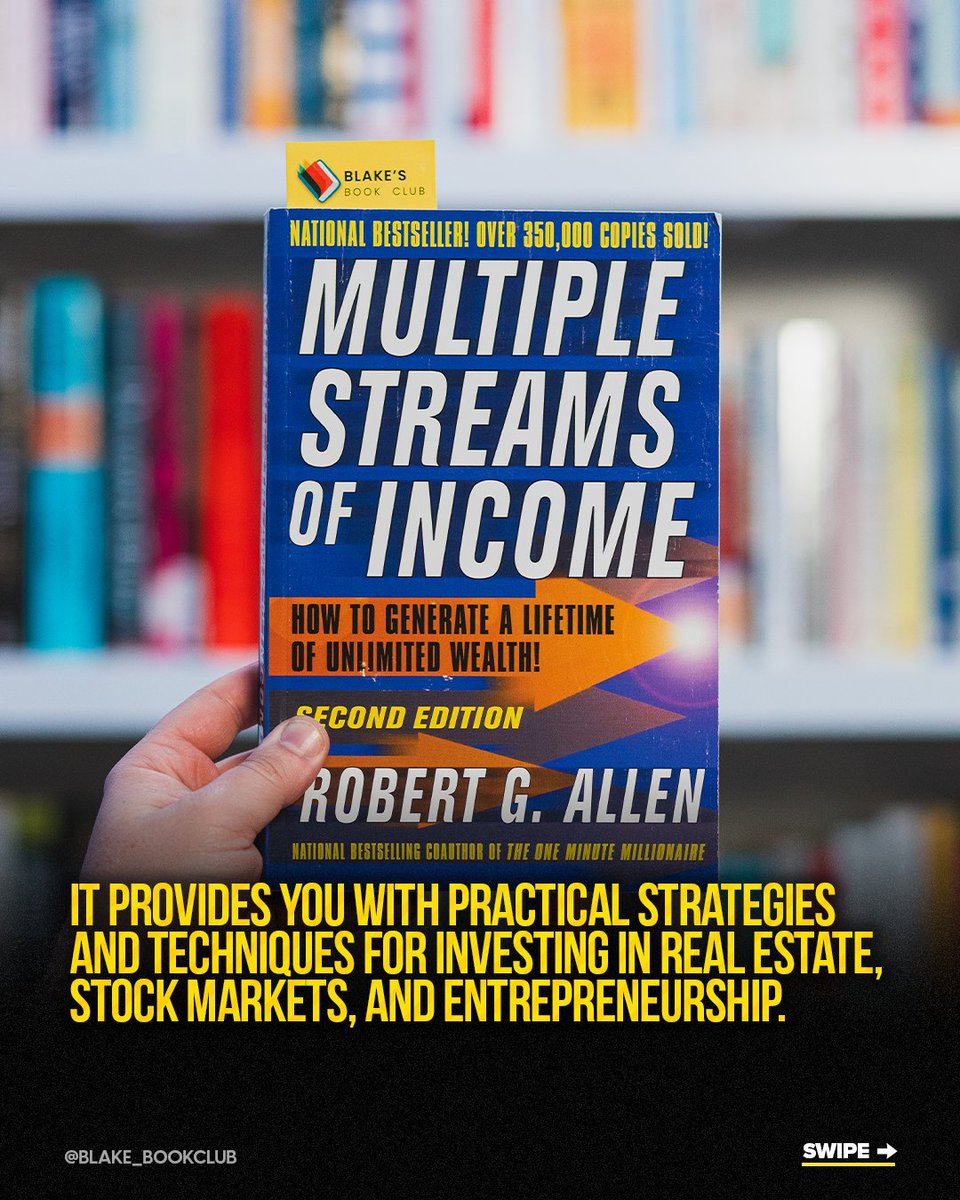 5 Books That Will Help You Create Passive Income - Thread from Blake ...
