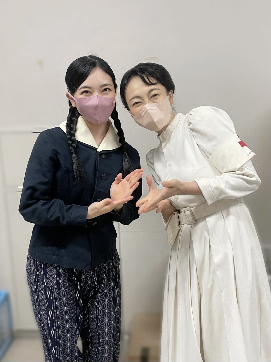 平岡映美 on Twitter: "RT @eimi_official: ミュージカル『#ひめゆり』 上原婦長役 #樋口麻美 さんと 撮っていただきました🥹🕊️ 本当にお優しくてお美しくて素敵 ...