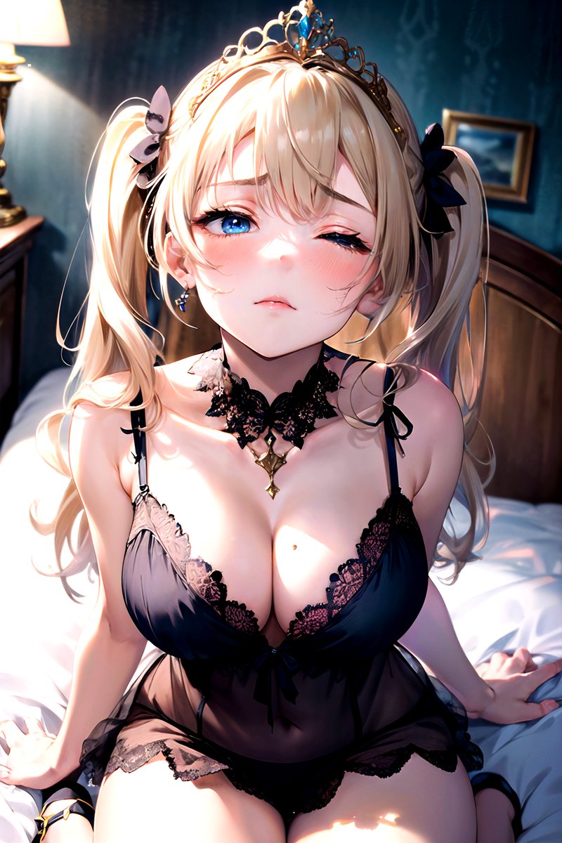 アルマ/aruma on Twitter: "「ん、、、」 ～Blonde princess～ #AIart #AIイラスト"