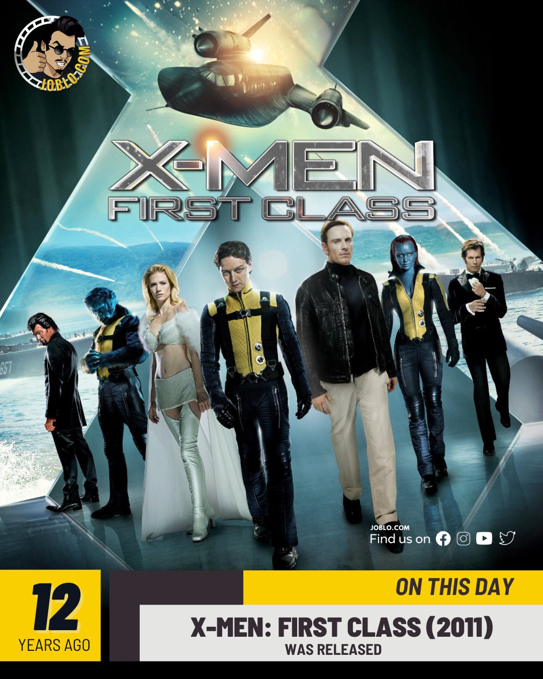 X Men First Class Movie Cover