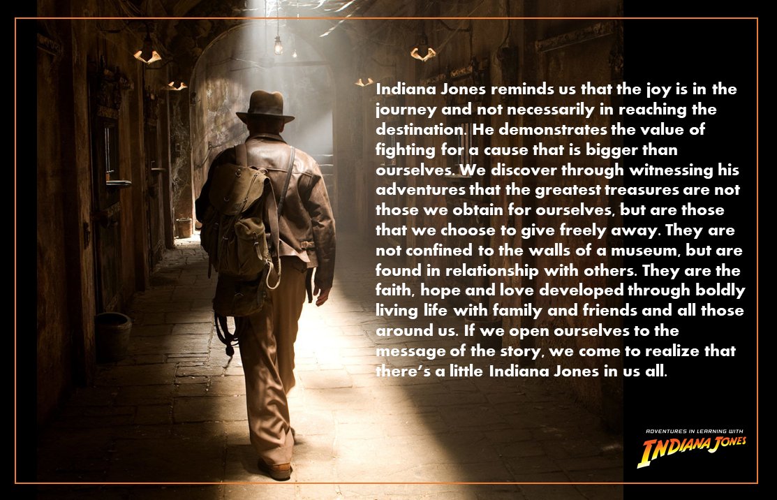 Indiana Jones Quotes It's Not The Years, Honey, It's The Mileage”: