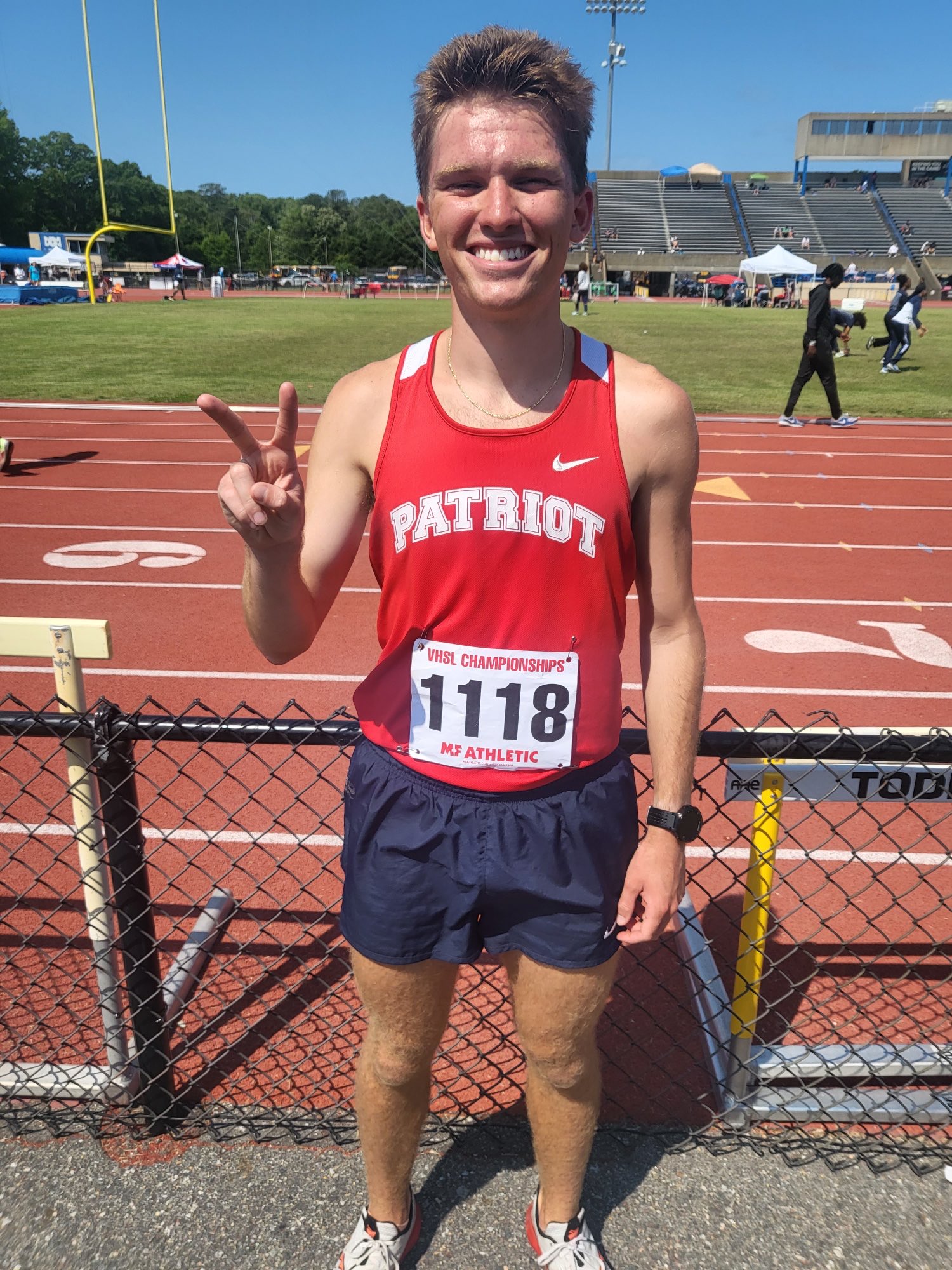 PatriotPioneers on Twitter: "Congrats to Patrick Lowry who placed 2nd in the 3200 meters at the ...